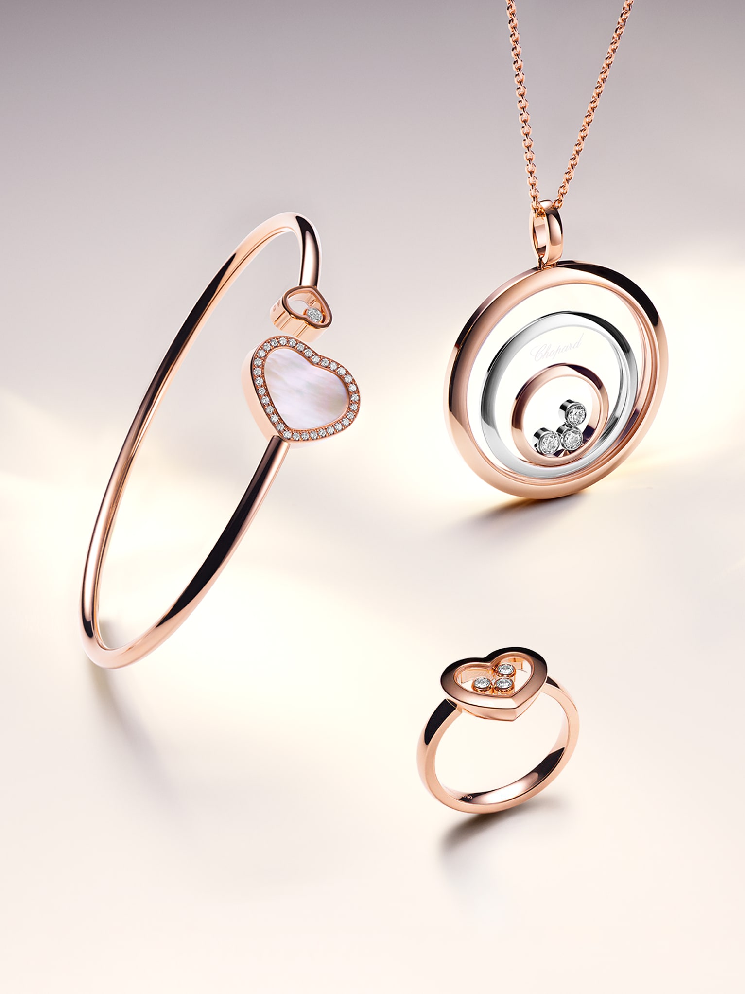 Happy Hearts Diamond Jewelry Collection | Chopard®